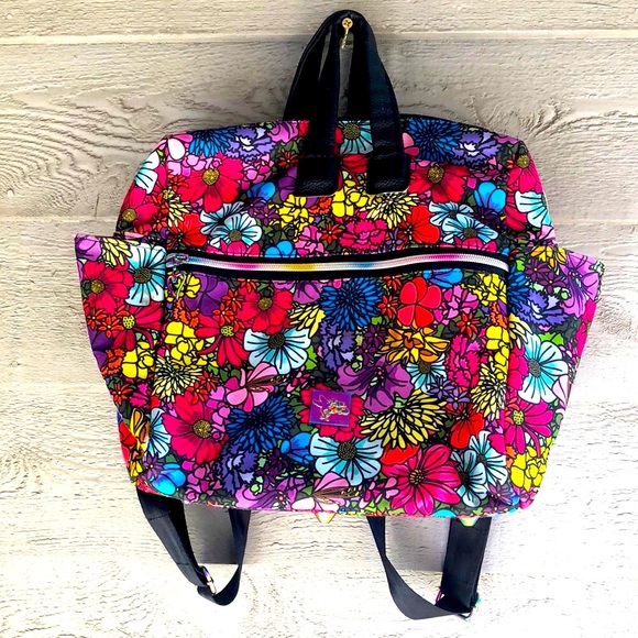 Bags by Bell | Bags | Bags By Bell Colorful Floral Backpack | Poshmark